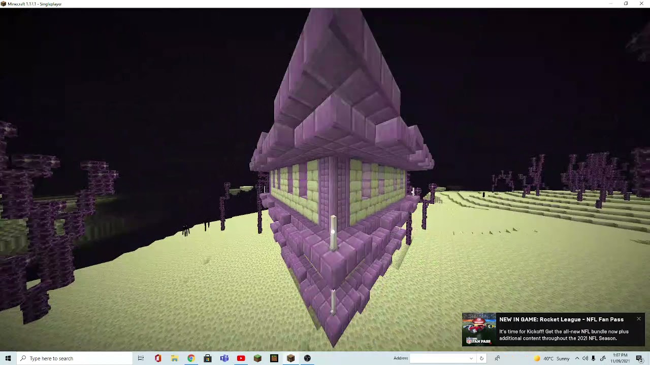 Minecraft i found the smallest end city!! - YouTube