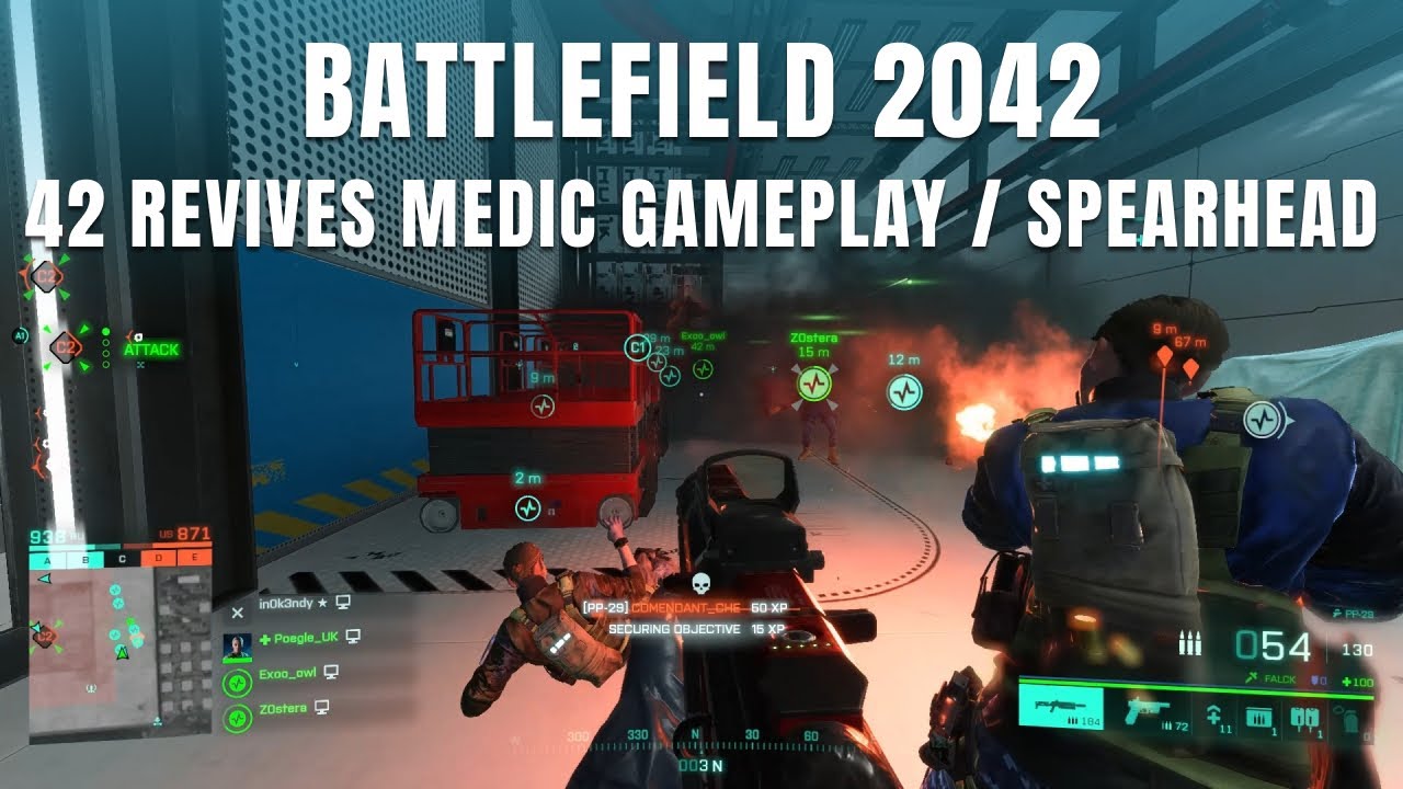 Battlefield 2042: 49 Kills + 42 Revives Medic Gameplay on Spearhead (No ...