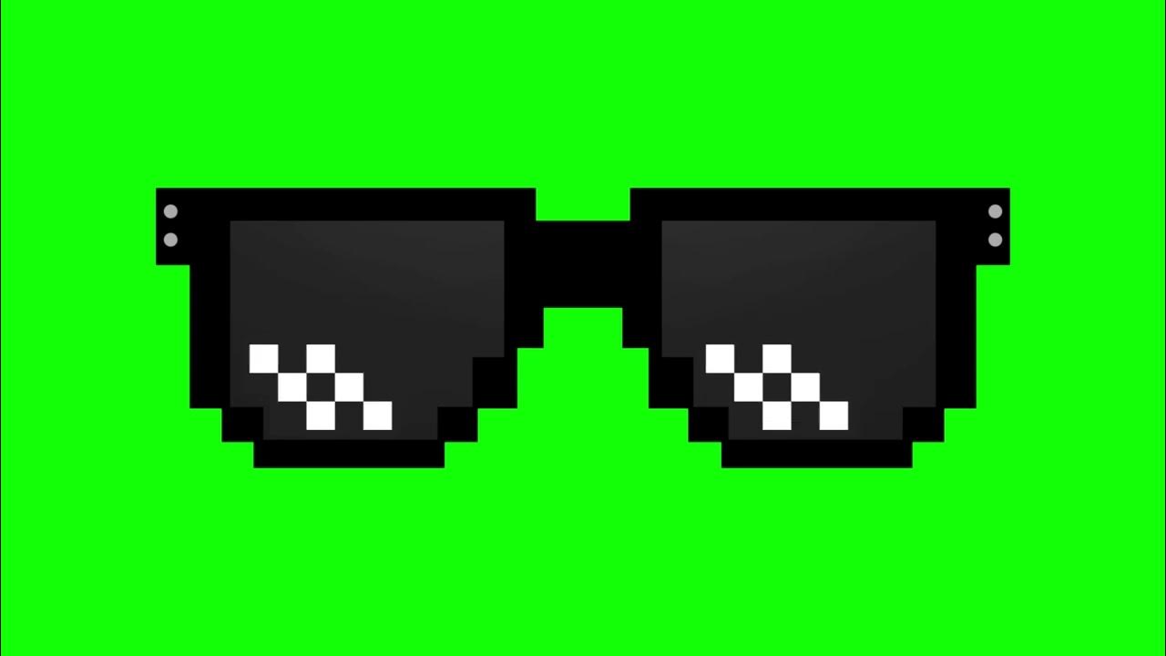 Thug Life Glass Animation Green Screen Youtube