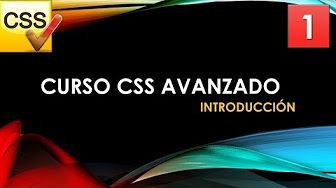 Curso CSS Avanzado - YouTube