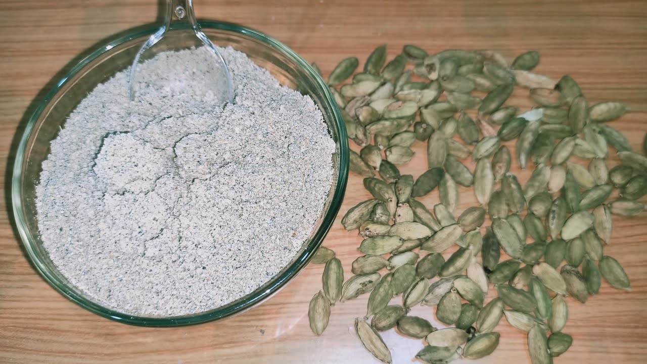 Cardamom powder recipe | how to make elaichi powder at home | elaichi ...