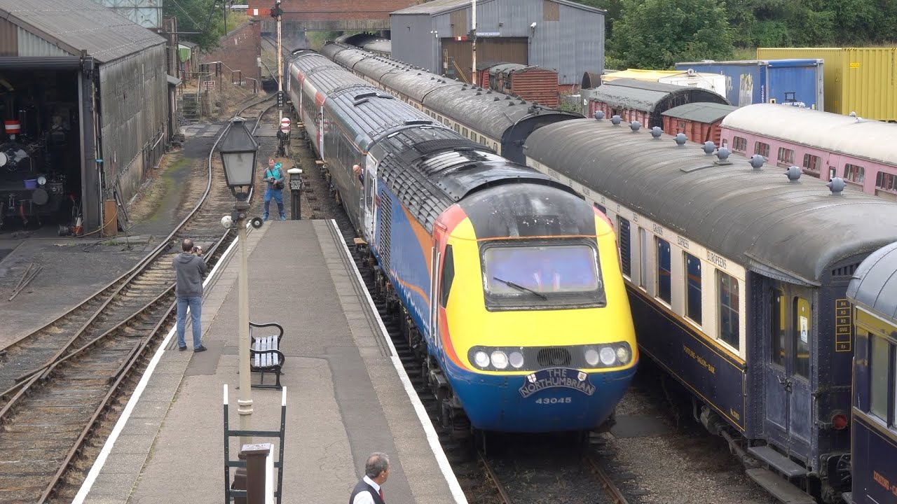 Nene Valley HST running day 09/07/2023 - YouTube