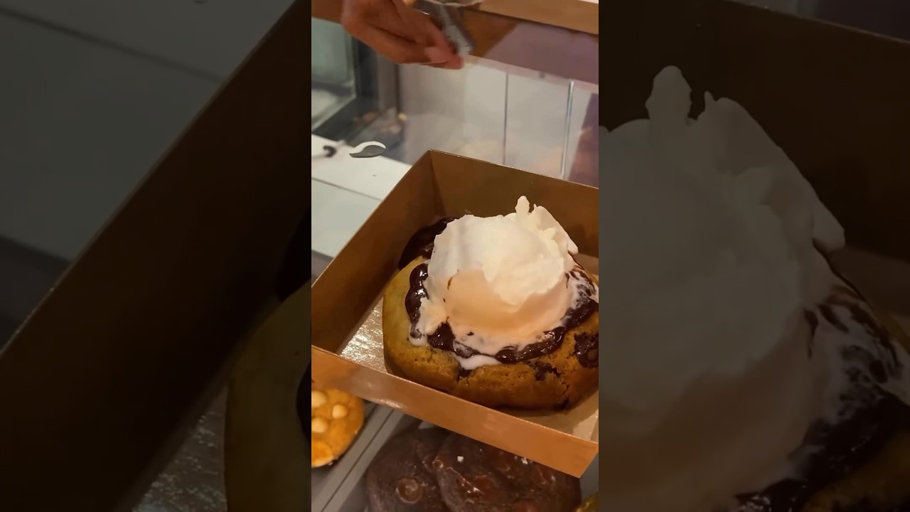 That ice cream hit different when it’s mixed with a soft cookie # ...