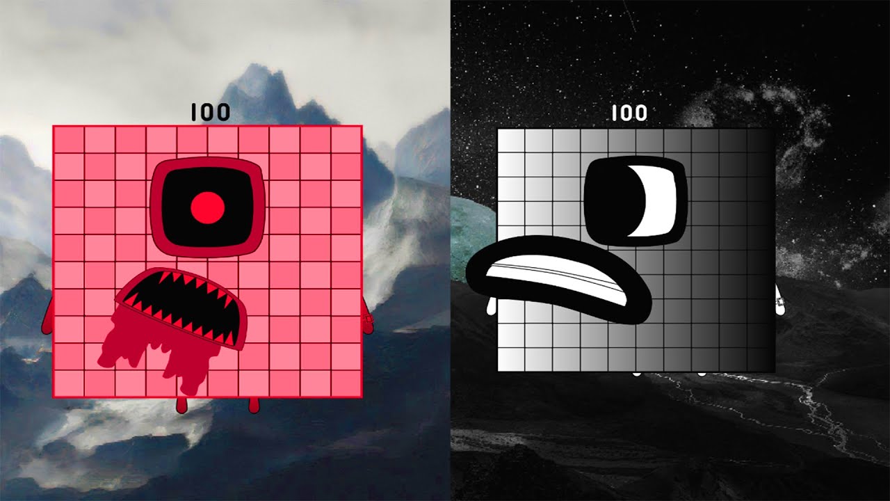 Uncannyblocks Band Different Tens (10-100) Delta Vs Massive - YouTube