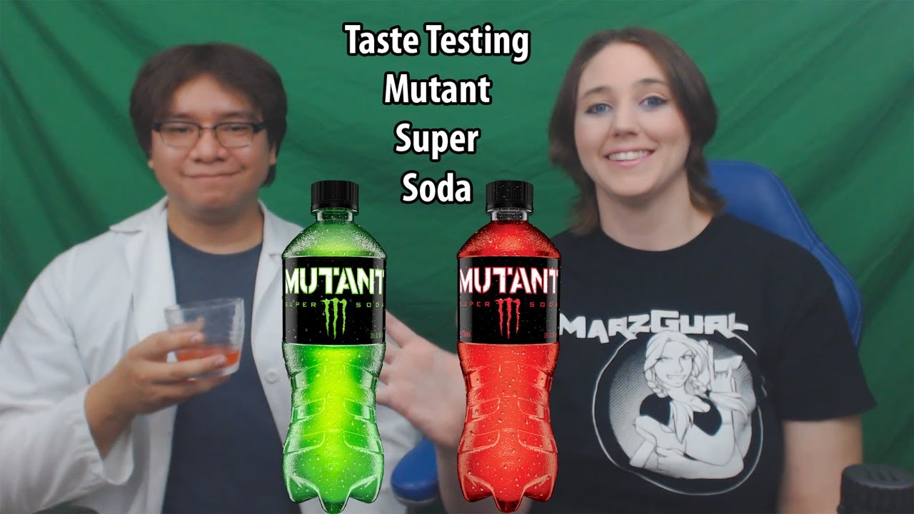 Taste Testing Mutant Super Soda - Original & Red Dawn - YouTube