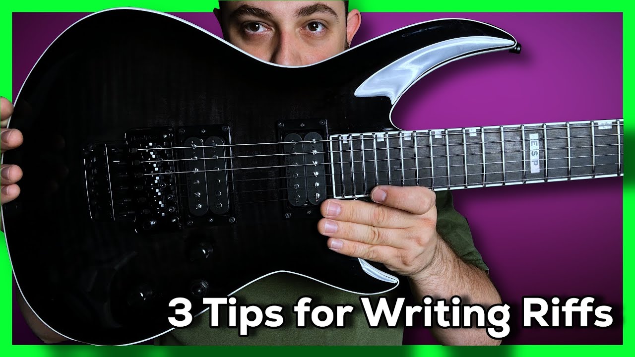 3 Tips for Writing Your Own Rock Guitar Riffs! - YouTube
