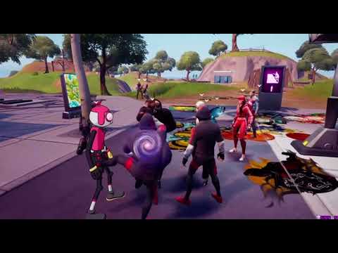 Doing a little dance battle as ikonic - YouTube