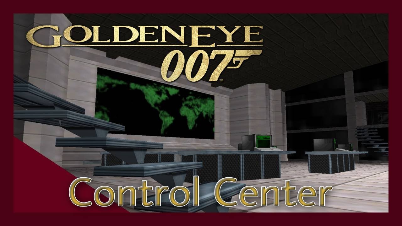 Goldeneye N64 - 00 Agent - Control Center - YouTube