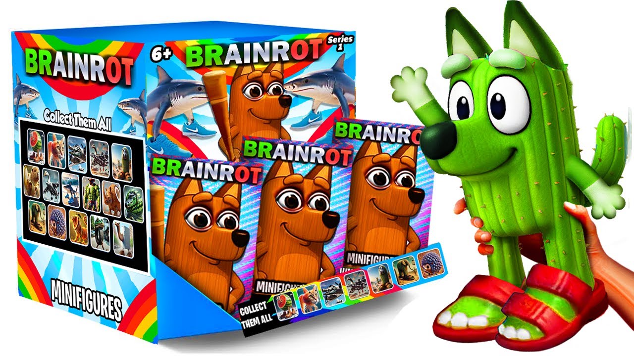 The LARGEST Italian Brainrot BLUEY MYSTERY BOX! NEW Bingo TUNG TUNG ...