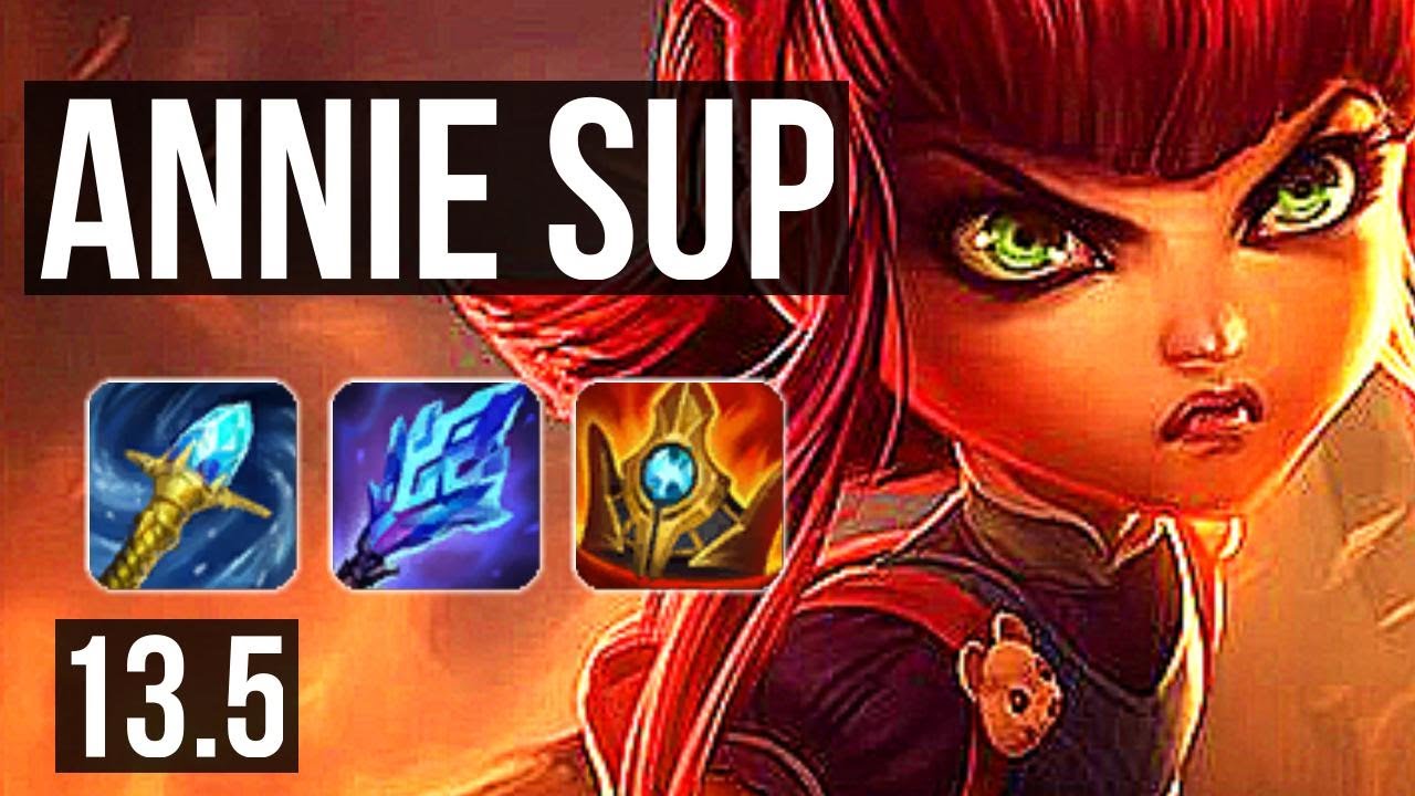 ANNIE & Kai'Sa vs JANNA & Xayah (SUP) | 1/1/28, Rank 4 Annie | TR Challenger | 13.5 - YouTube