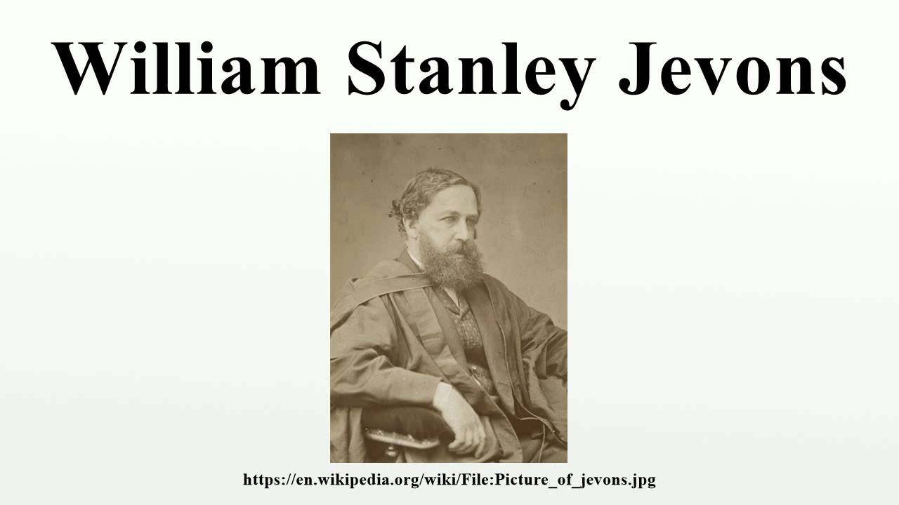 William Stanley Jevons - YouTube