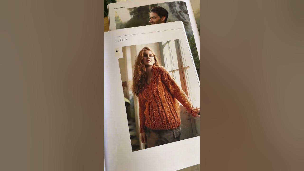 Журнальная поддержка от пряжной фабрики Katia🩷#katia #научитьсявязать # ...