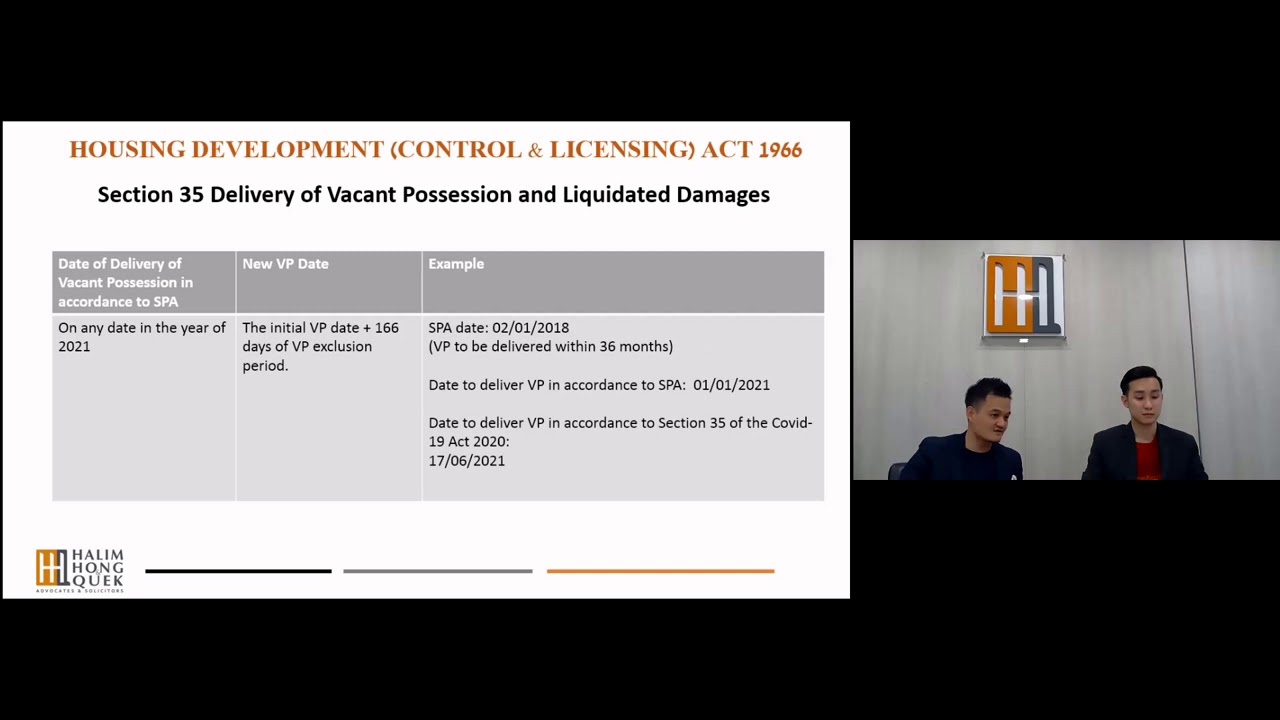 COVID-19 ACT [Act 829] - HDA - YouTube