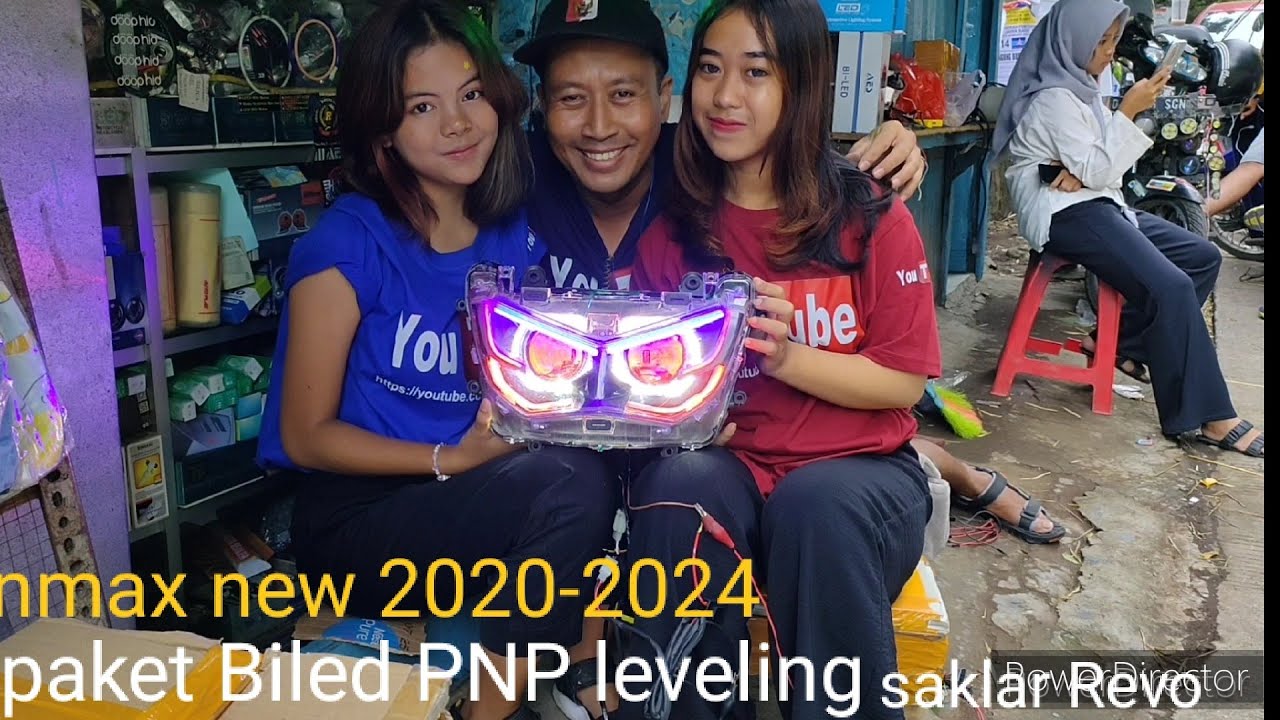 nmax new 2020-2024 paket Biled PNP leveling sinar otomotif - YouTube