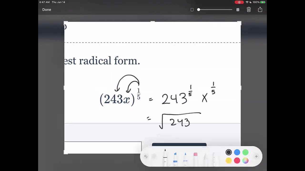 Simplify Fractional Exponents Type 3 YouTube Simplify Fractional Exponents Type 3 YouTube