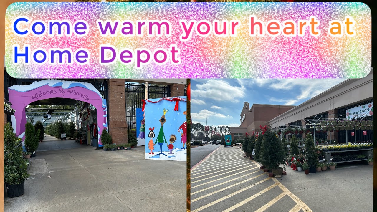 Come warm your heart at Home Depot - YouTube