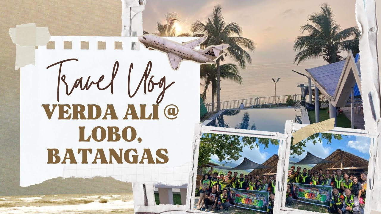 Travel Vlog at Verda Ali Beach Resort - YouTube