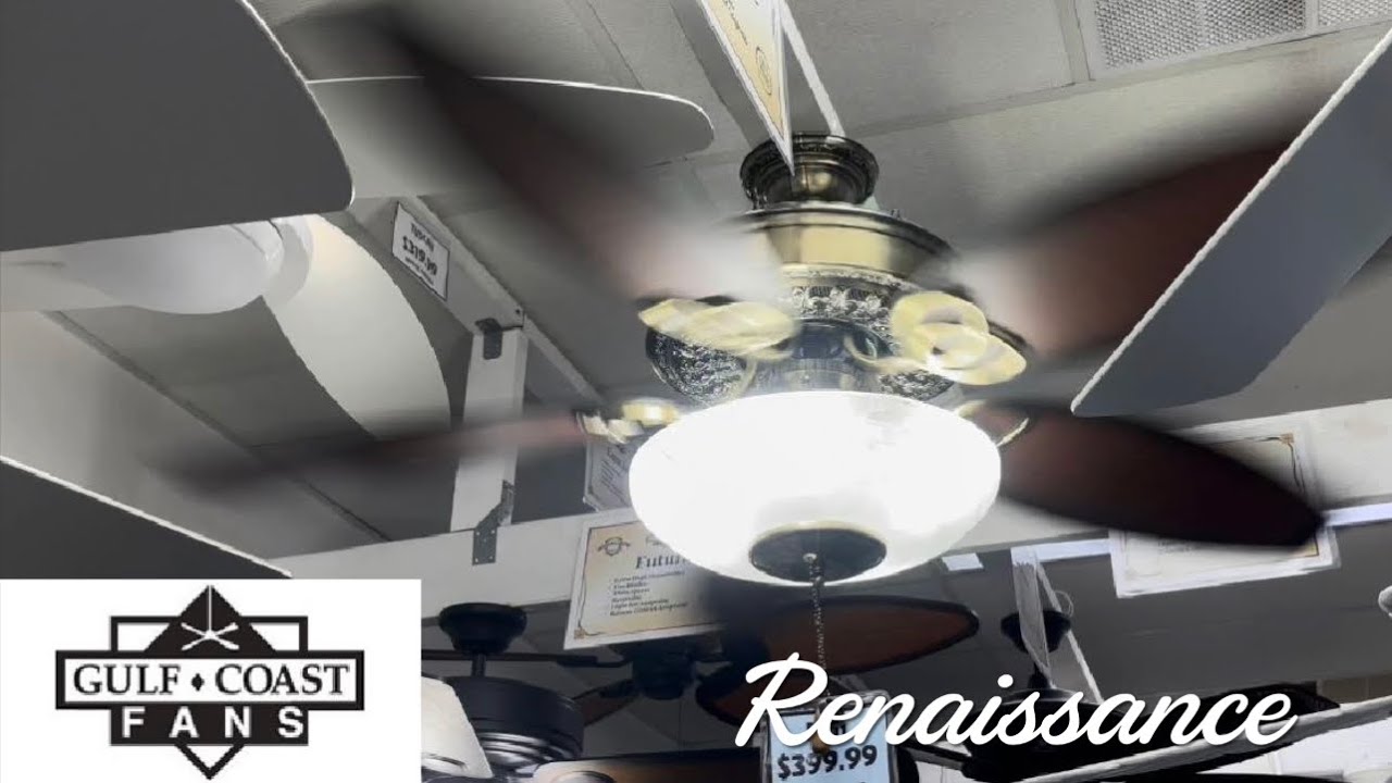 Gulf Coast Renaissance Ceiling Fan | Shelly Lighting