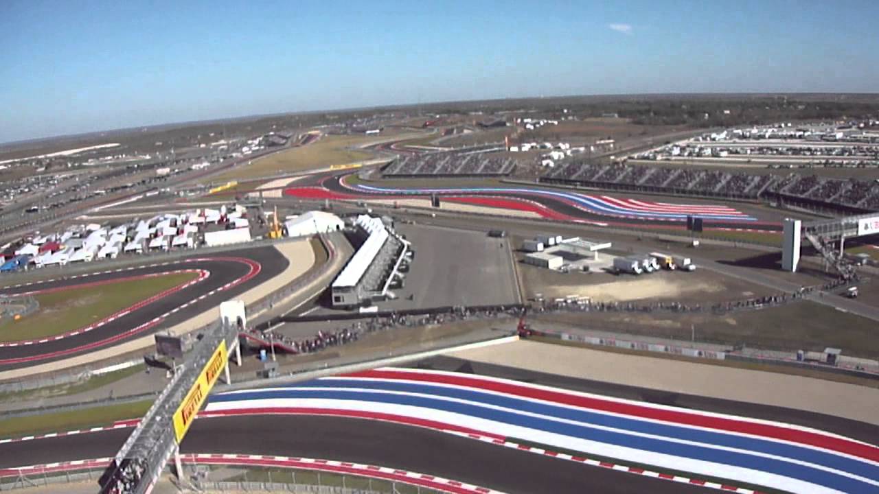 Observation Tower View Circuit of the Americas Friday's Formula 1 ...