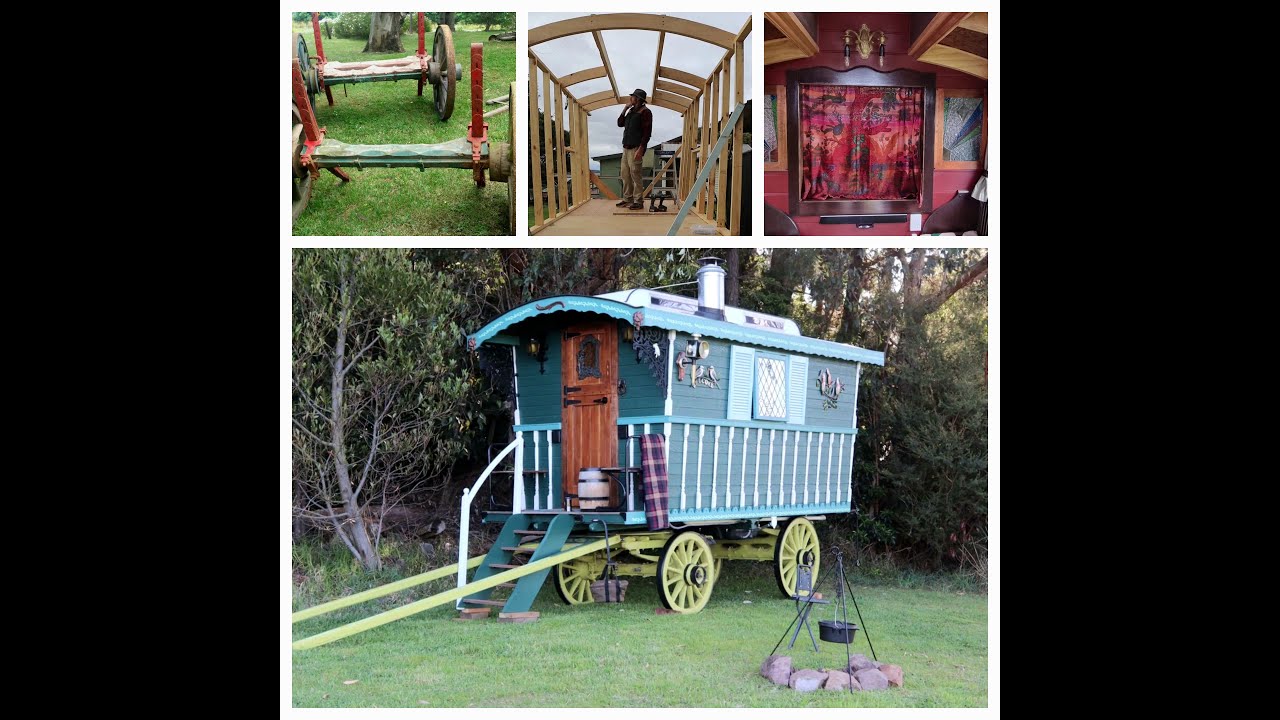 Gypsy Wagon Build Time Lapse - From Go To Whoa There Horsey! - YouTube