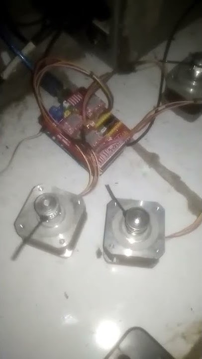 tes run x y cnc arduino grbl - YouTube