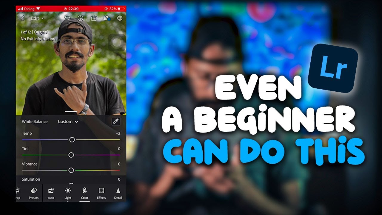 Even a beginner can do this! ඕන කෙනෙකුට පුළුවන් |Lightroom - YouTube