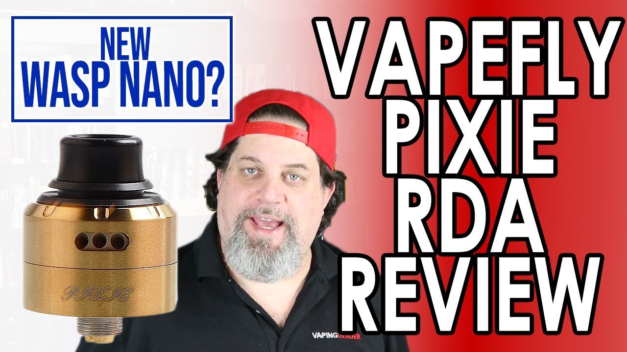 Vapefly Pixie RDA Review - The New Oumier Wasp Nano? ️🚭 - YouTube