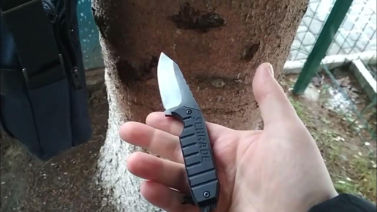 Schrade schf16 міцний шийник. - YouTube