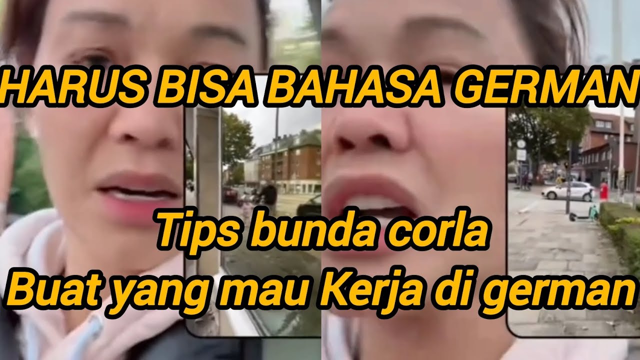 Bunda corla beri tips buat yang mau kerja di german - YouTube