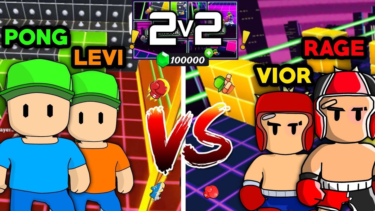 2v2 ft. Levi,Vior & Rage | Stumble Guys #stumbleguys - YouTube