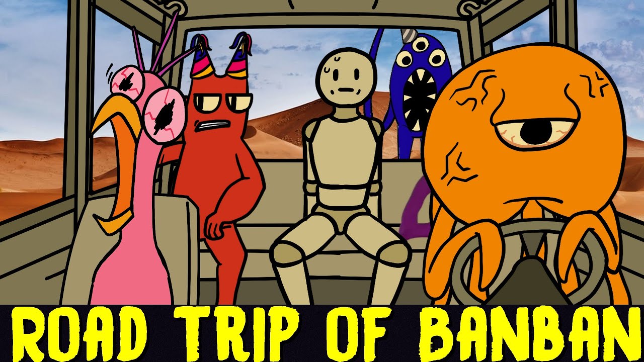 Road Trip of Banban (Garten of Banban 3) [FNF Mod/HARD] - YouTube