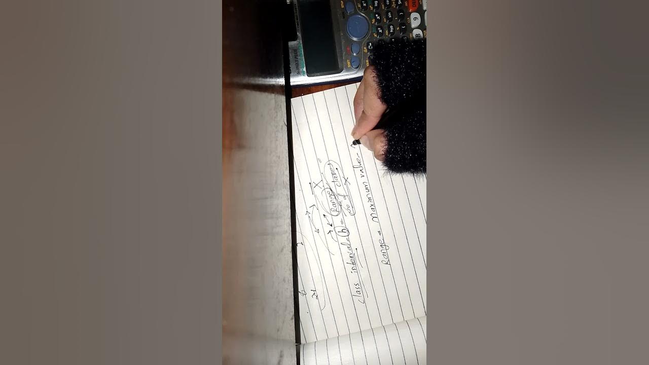 course code 4485, lecture no 1, frequency distribution, part 1, unit no 2 - YouTube