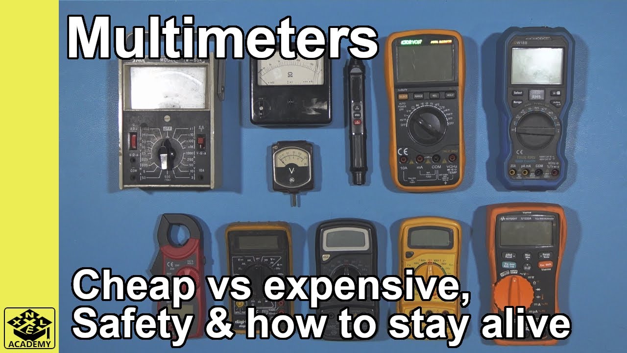 Multimeters - What do you need? And how to stay alive! - YouTube