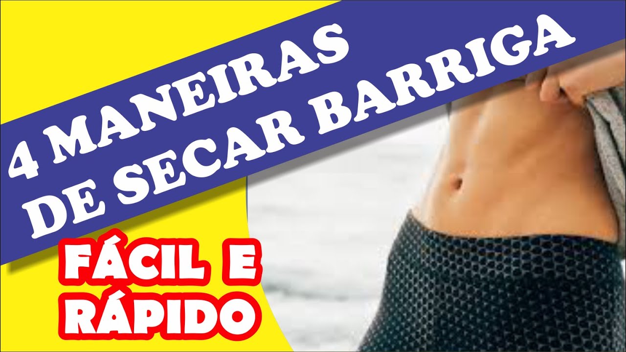 4 Exercícios para Secar Barriga e Afinar Cintura Como Perder Gordura ...