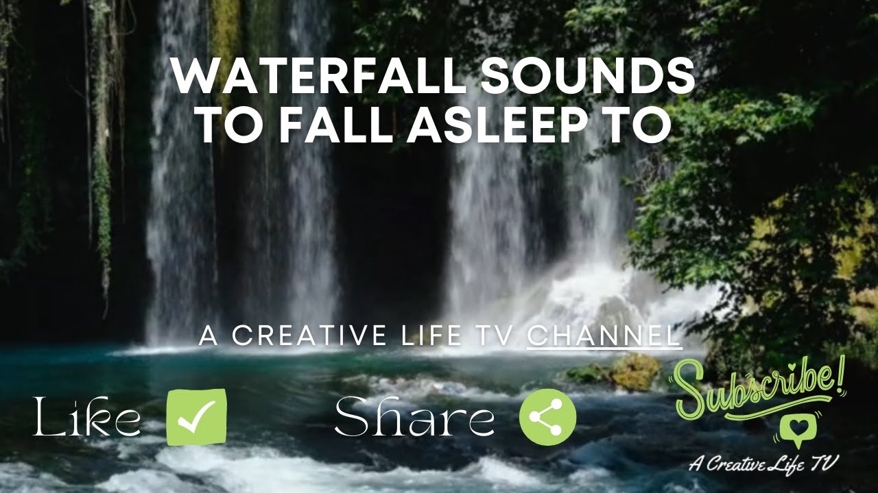 Waterfall Sounds to Fall Asleep to - Epic Sleep - YouTube