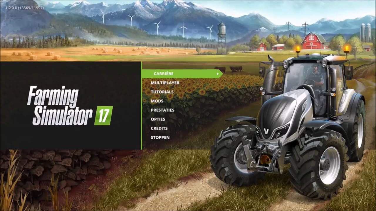 Farming Simulator 2017 Main Menu Theme Youtube