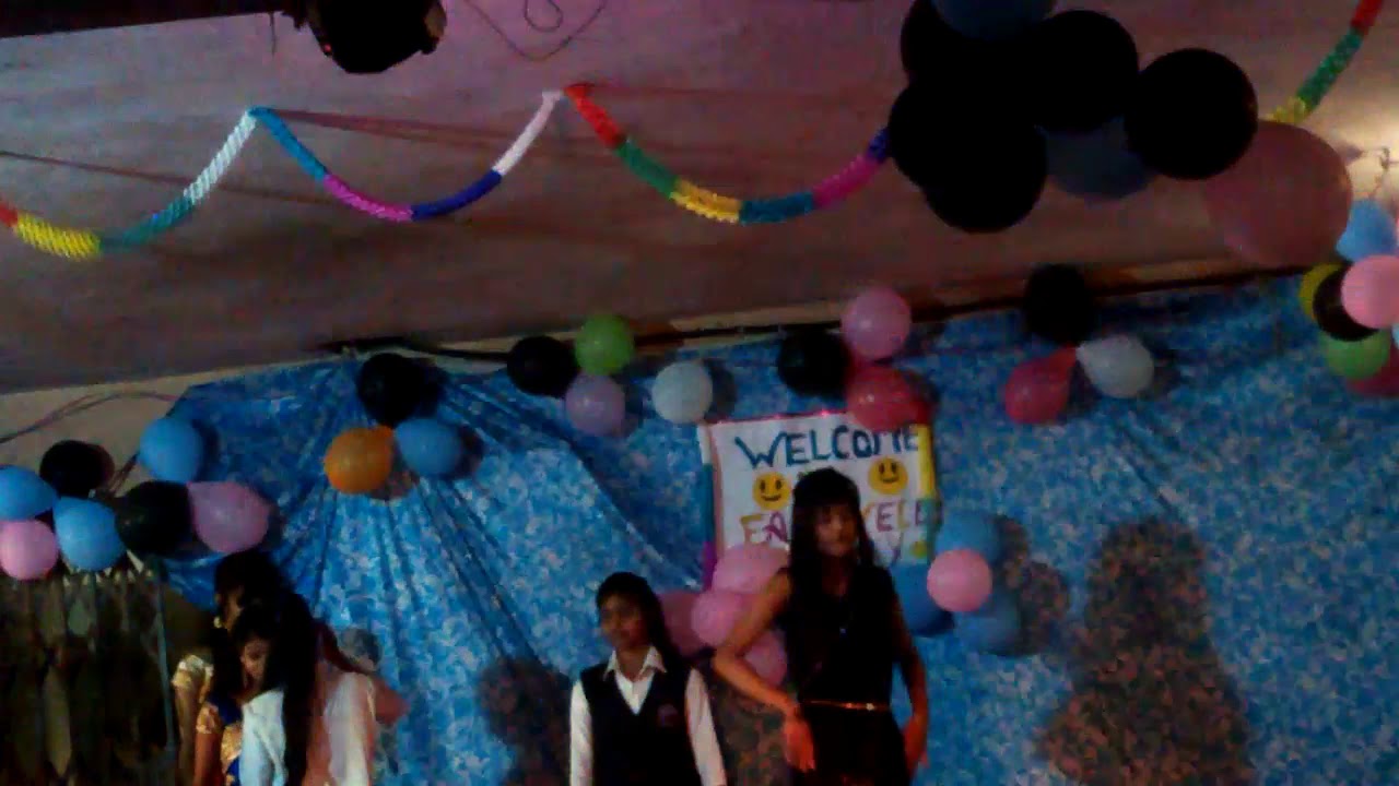 Best. Performance of class 10 farewell in school - YouTube