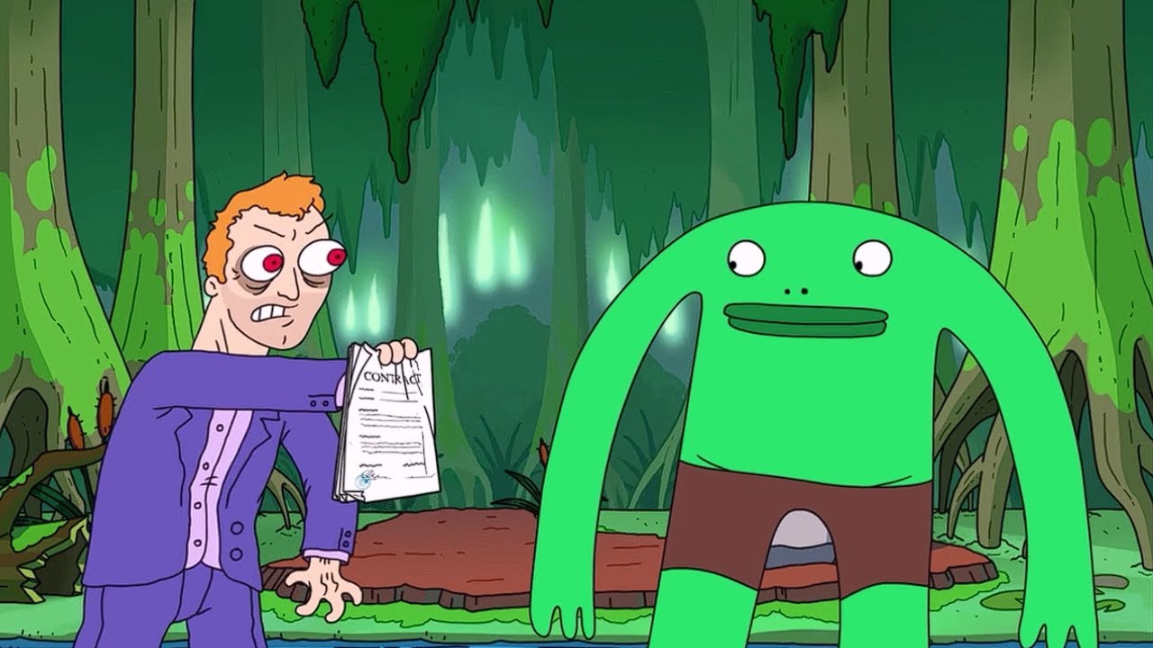 Mr. Frog regresa a su show - Smiling Friends - YouTube