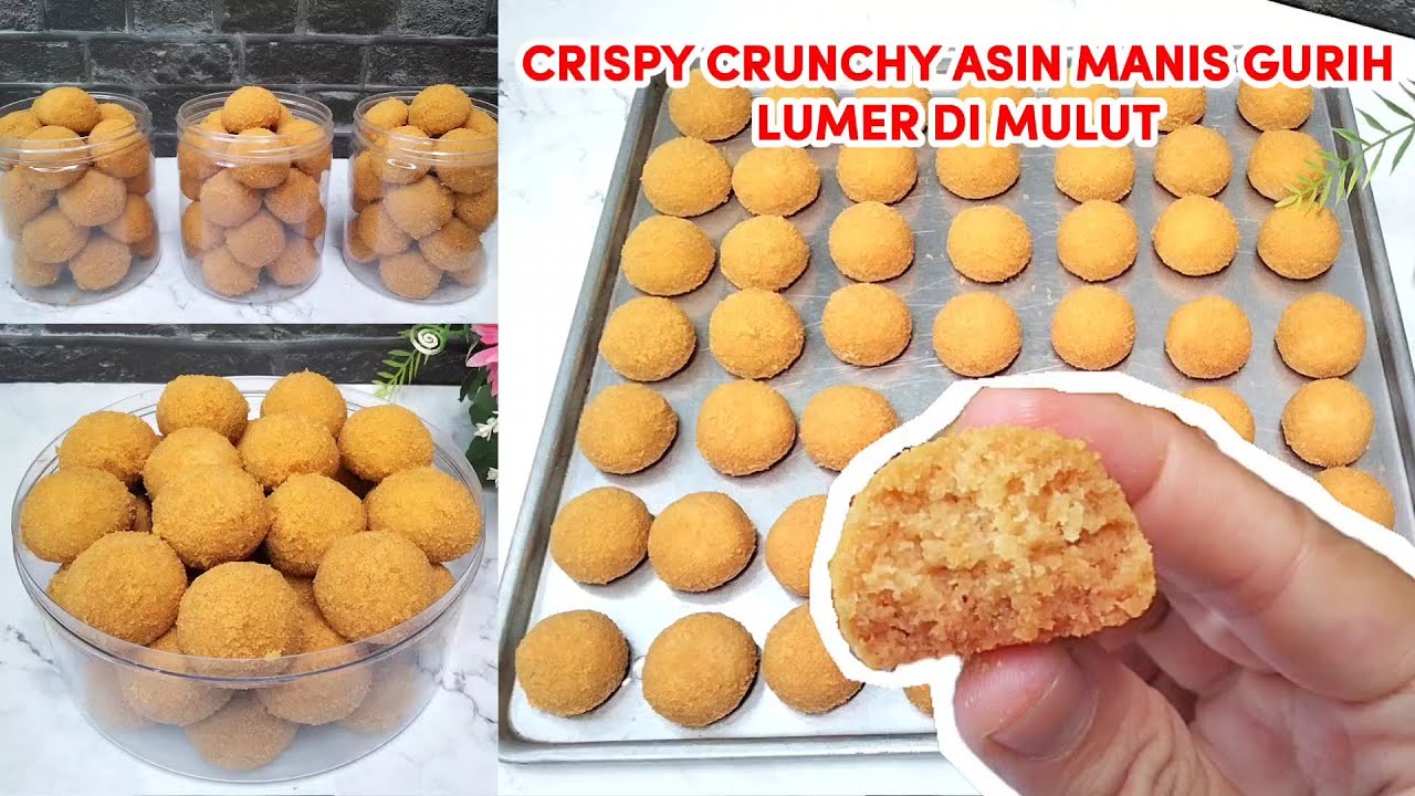 TANPA TELUR ⁉️ BISA SEENAK INI 😱 KUE KERING CRISPY CRACKERS UNTUK ISIAN ...