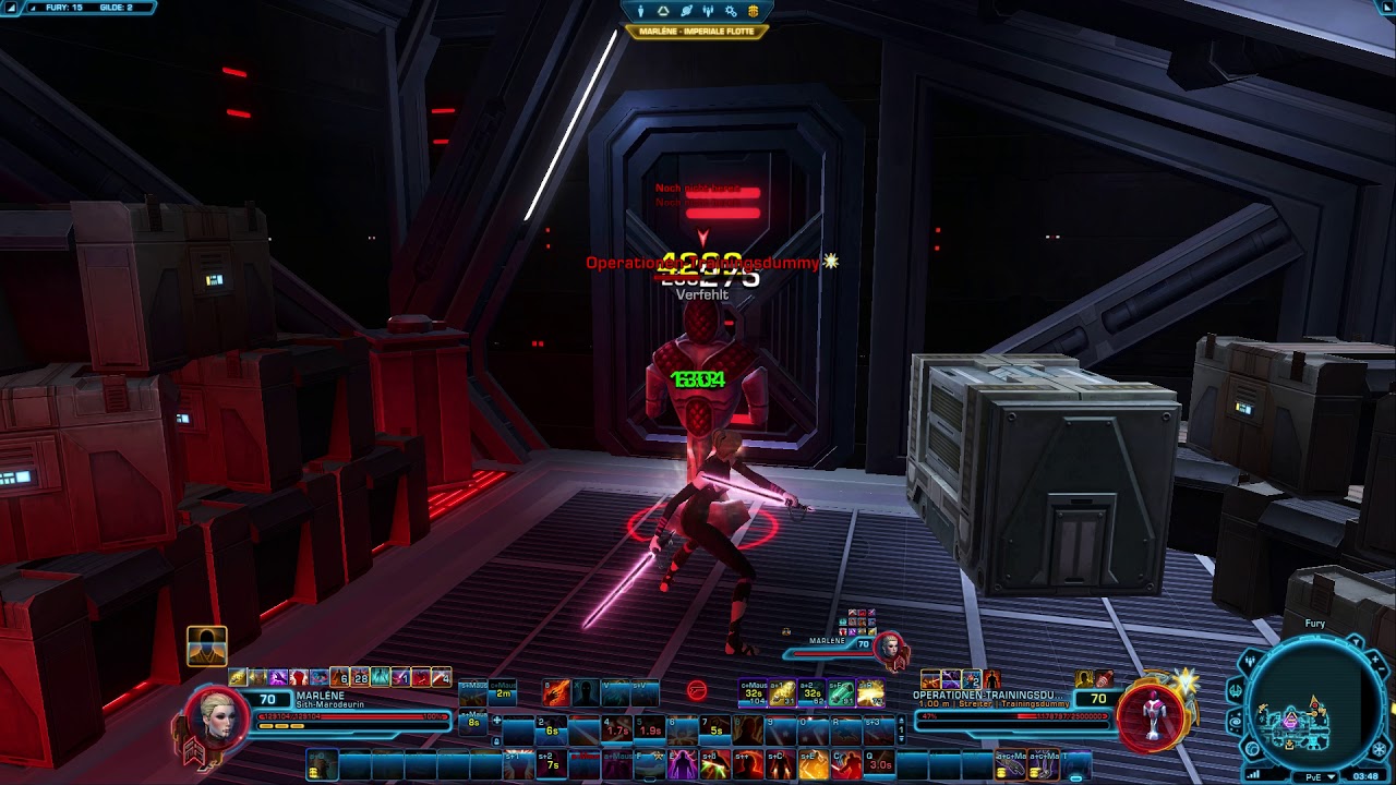 SWTOR Annihilation Marauder rotation 5.3 - YouTube