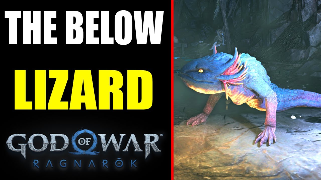 The Below Lizard Location | God of War Ragnarök - YouTube