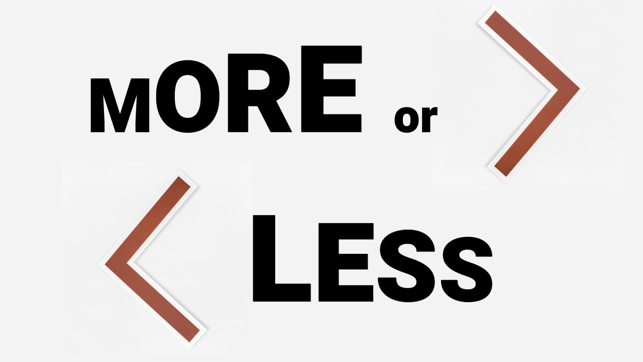 More or Less | Contemporary Worship - YouTube