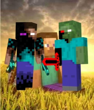Herobrine vs Zombie Brine (Who Is Strongest?) #minecraft #herobrine # ...
