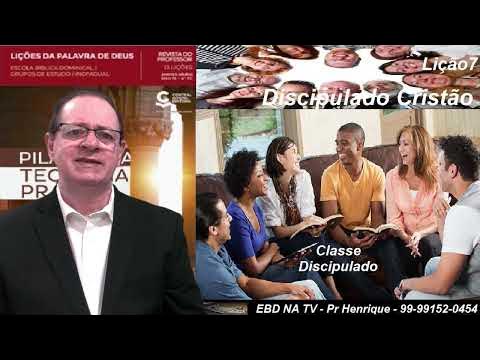Lição 7, Central Gospel, Discipulado Cristão, 3Tr23, Pr Henrique, EBD ...