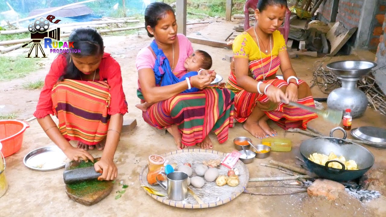 RURAL LIFE OF HAJONG COMMUNITY IN ASSAM, INDIA, Part - 328 ... - YouTube