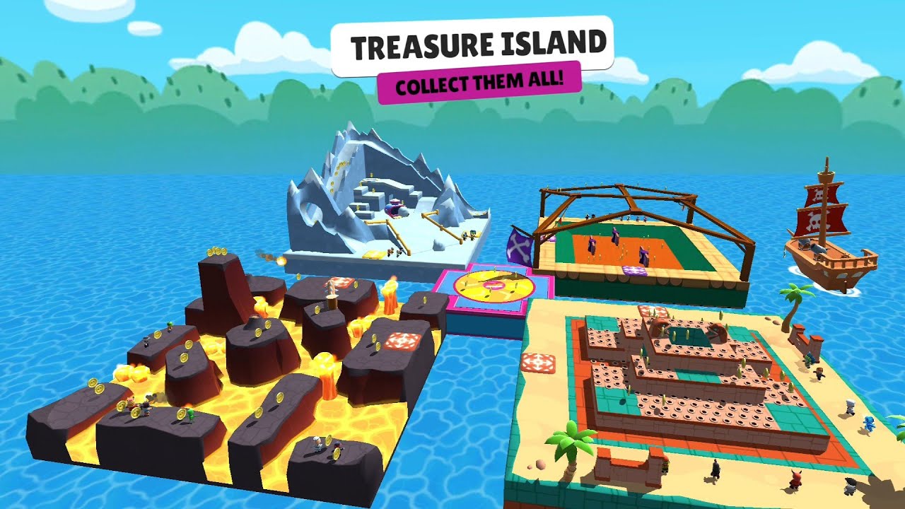 Treasure Iceland 😍 in stumble guys gameplay | Amazing Stumble guys ...