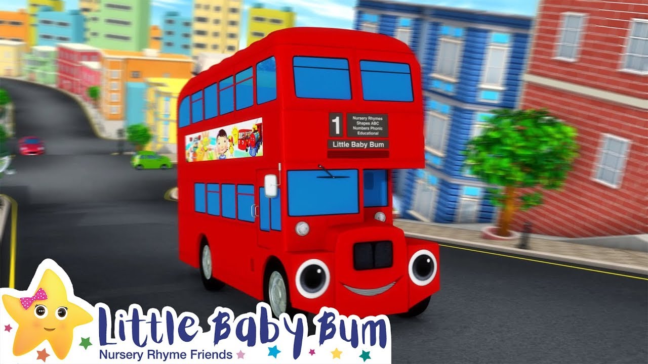 10 Little Buses V4 - Little Baby Bum | Nursery Rhymes | Baby Songs ...