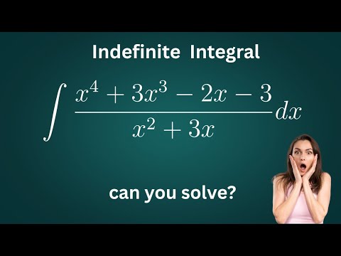 Calculus: Interesting Indefinite Integral | Amazing trick - YouTube