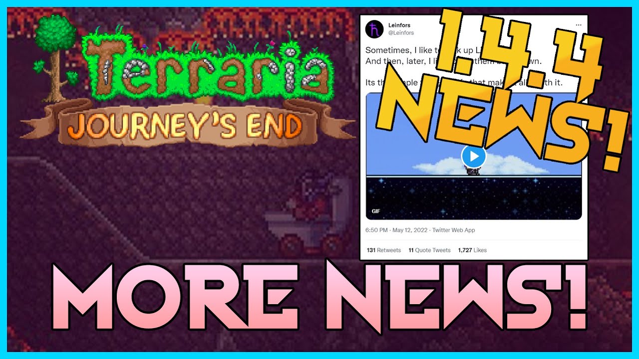 Terraria 1.4.4 Update News! | New Placeable Items! - YouTube