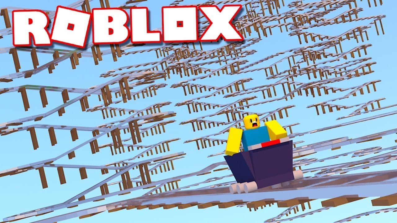 ROBLOX ROLLER COASTER - YouTube